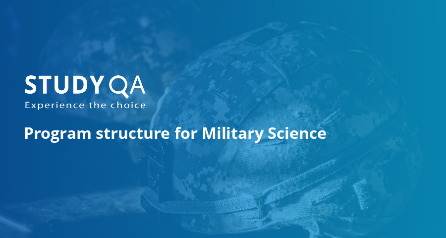 StudyQA — Program structure for Military Science degrees