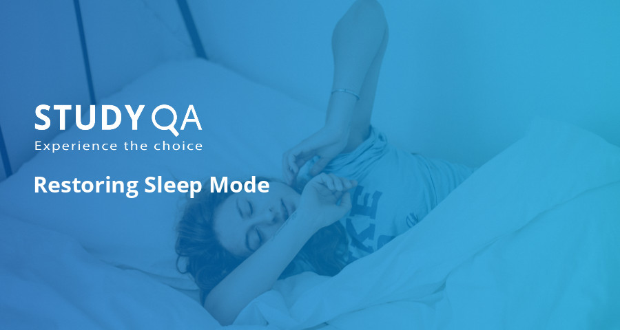 StudyQA — Restoring Sleep Mode