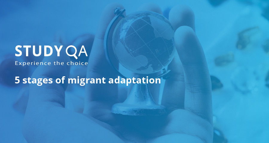 StudyQA — 5 stages of migrant adaptation
