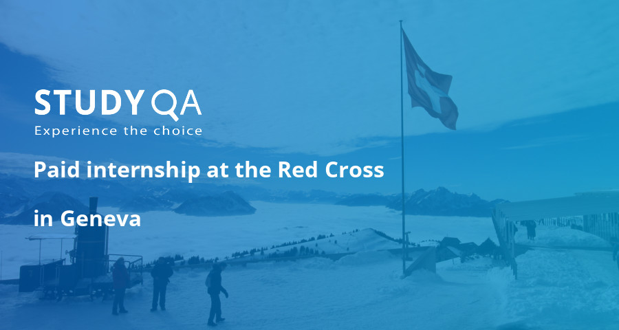 StudyQA — Paid internship at the Red Cross in Geneva