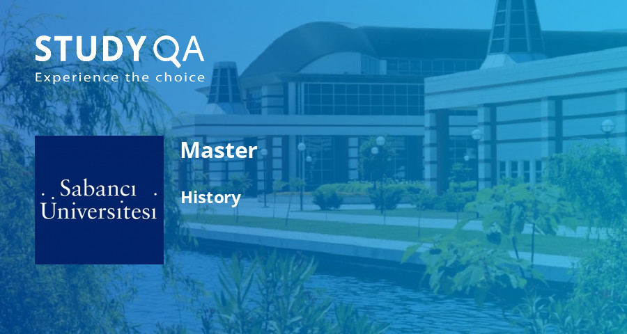 StudyQA — Master: History — Sabanci University