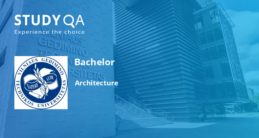 StudyQA — Bachelor: Architecture — Vilnius Gediminas Technical University
