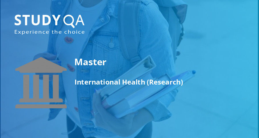 StudyQA — Master: International Health (Research) — Curtin University