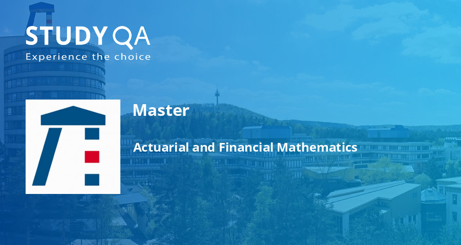 StudyQA — Master: Actuarial and Financial Mathematics — University of ...