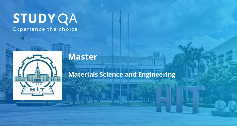 StudyQA — Master: Materials Science and Engineering — Harbin Institute of Technology