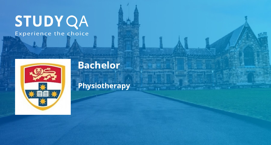 StudyQA — Bachelor: Physiotherapy — The University of Sydney