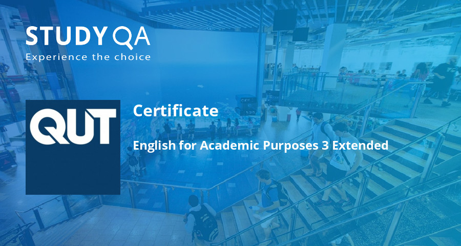 StudyQA — Certificate: English for Academic Purposes 3 Extended — Queensland University of ...