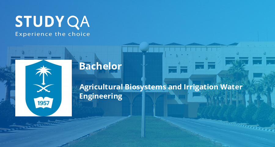 StudyQA — Bachelor: Agricultural Biosystems and Irrigation Water ...