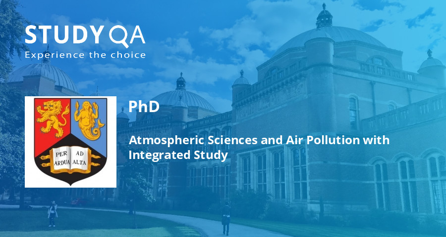StudyQA — Bachelor: Atmospheric Sciences and Air Pollution with ...