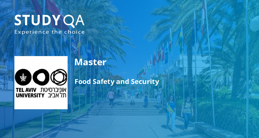 StudyQA — Master: Food Safety and Security — Tel Aviv University