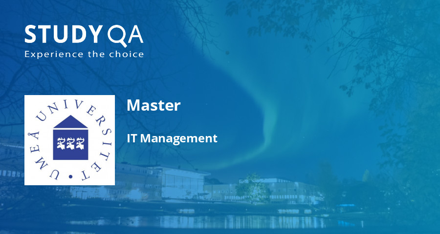 StudyQA — Master: IT Management — Umeå University