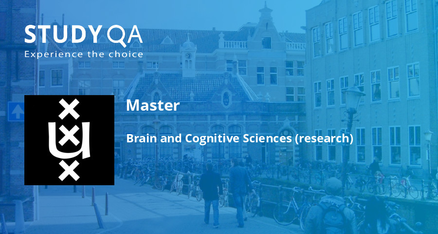 StudyQA — Master: Research Master's in Brain and Cognitive Sciences — University of Amsterdam