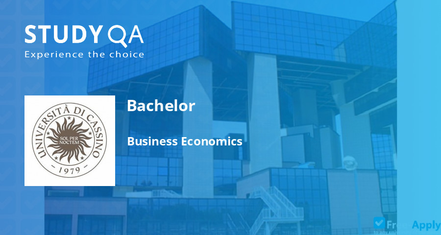 "Unlock Your Potential with a Business Economics Degree from University ...