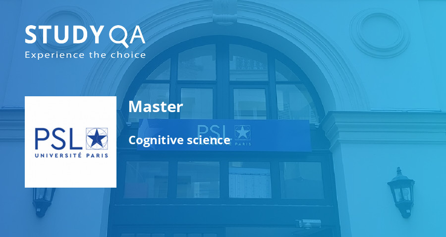 StudyQA — Master: Cognitive science — PSL Research University