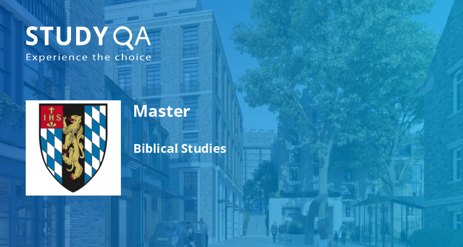 StudyQA — Bachelor: Biblical Studies — Heythrop College