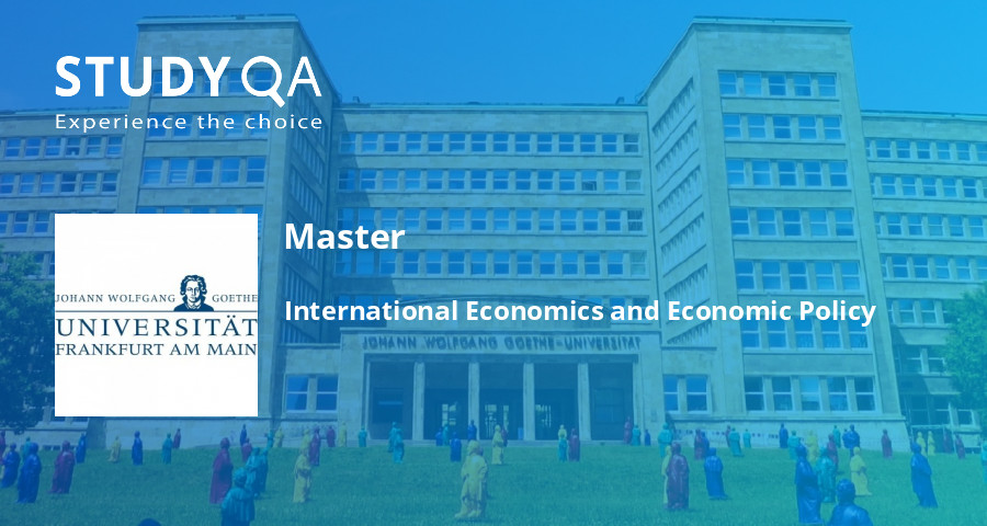 StudyQA — Master: International Economics and Economic Policy — Goethe ...