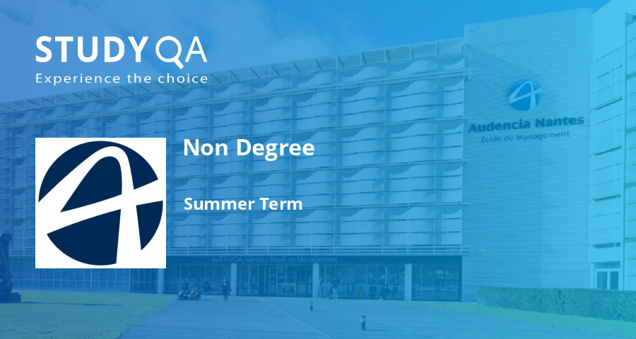 StudyQA — Non Degree: Summer Term — Audencia Business School