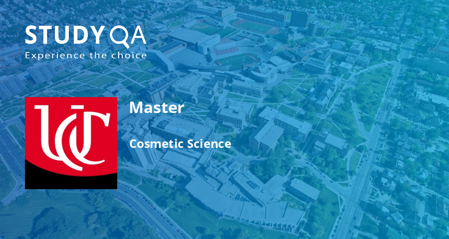 StudyQA — Master: Cosmetic Science — University of Cincinnati