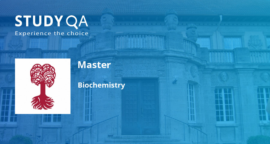 StudyQA — Master: Biochemistry — University of Tübingen