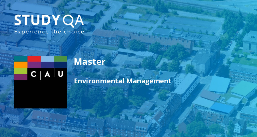 StudyQA — Master: Environmental Management — Kiel University StudyQA — Master: Environmental Management — Kiel University