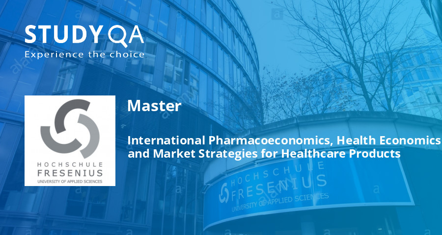 StudyQA — Master: International Pharmacoeconomics, Health Economics and ...