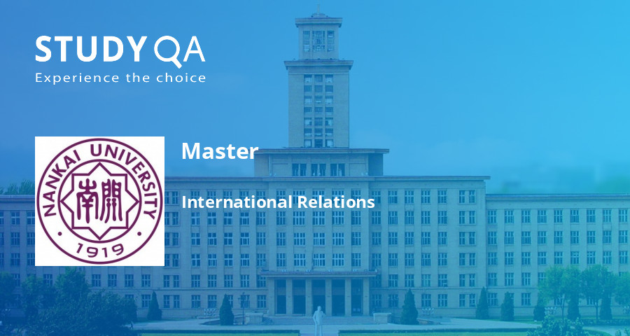 StudyQA — Master: International Relations — Nankai University