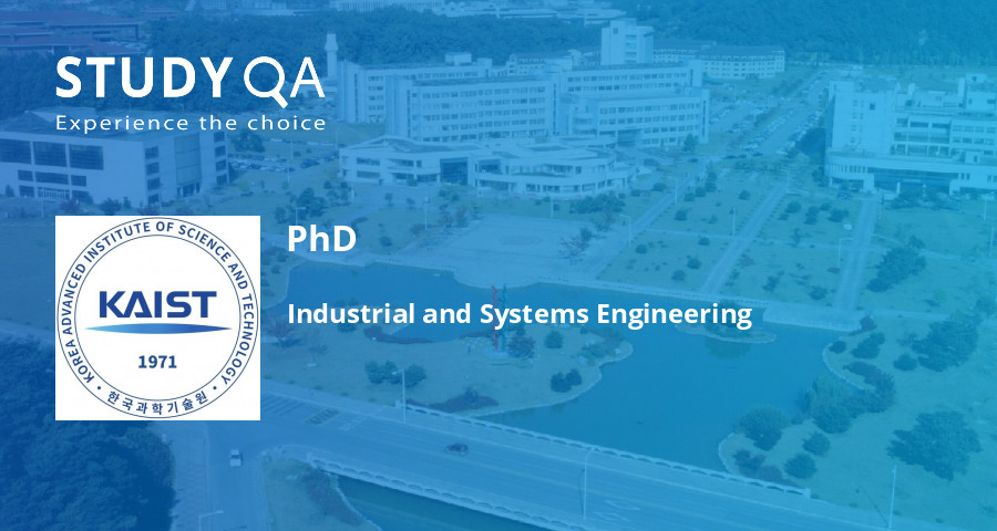 StudyQA — PhD: Industrial and Systems Engineering — Korea Advanced ...