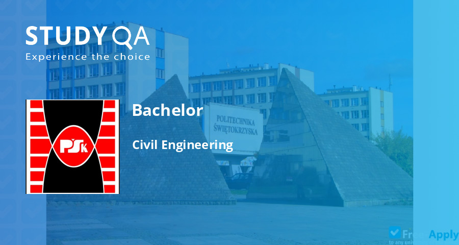 StudyQA — Bachelor: Civil Engineering — Kielce University of Technology
