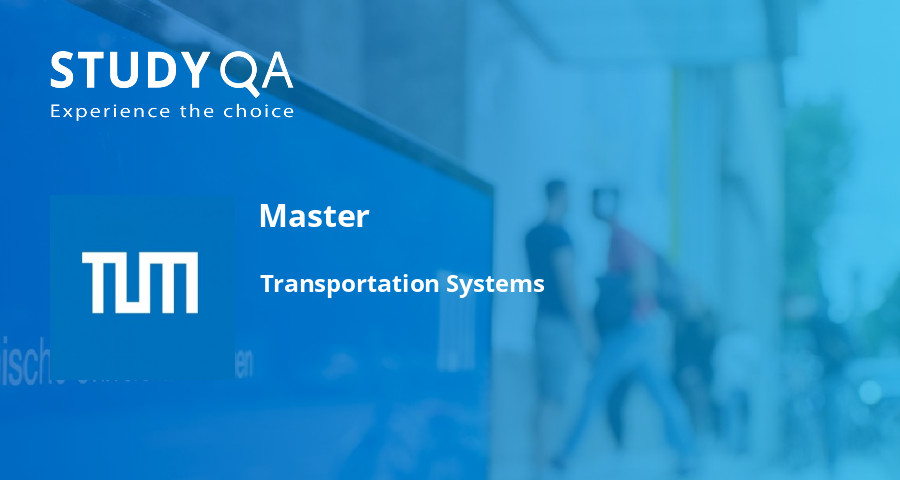 StudyQA — Master: Transportation Systems — Technical University of Munich