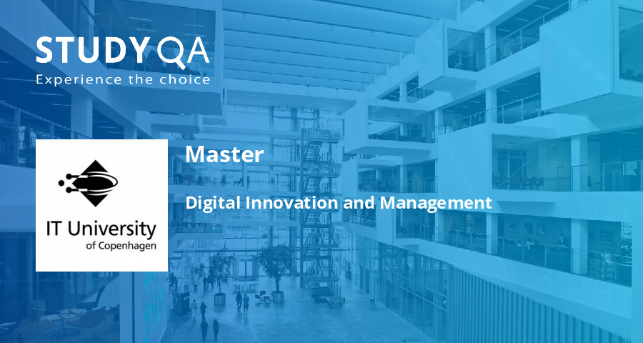 StudyQA — Master: Digital Innovation and Management — IT University of Copenhagen