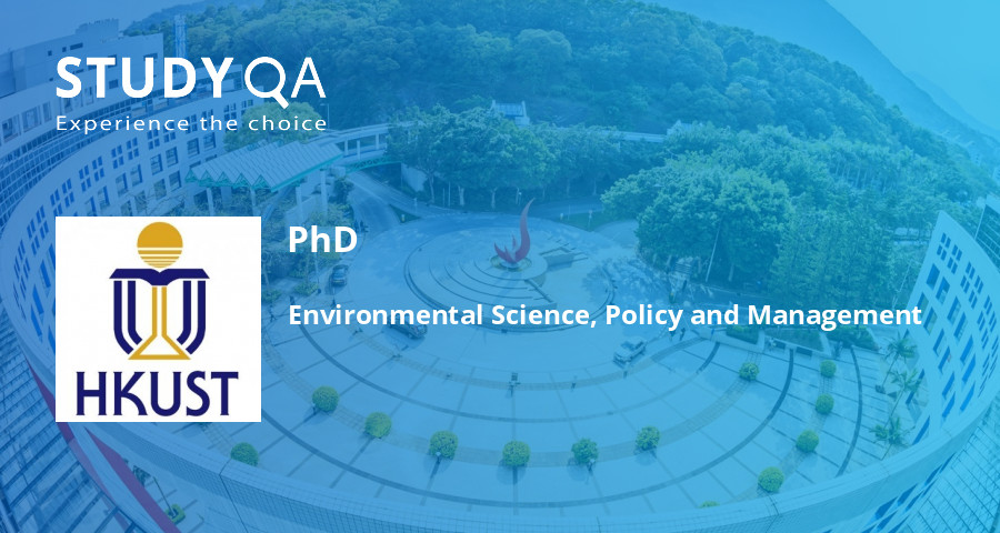 StudyQA — PhD: Environmental Science, Policy and Management — The Hong ...
