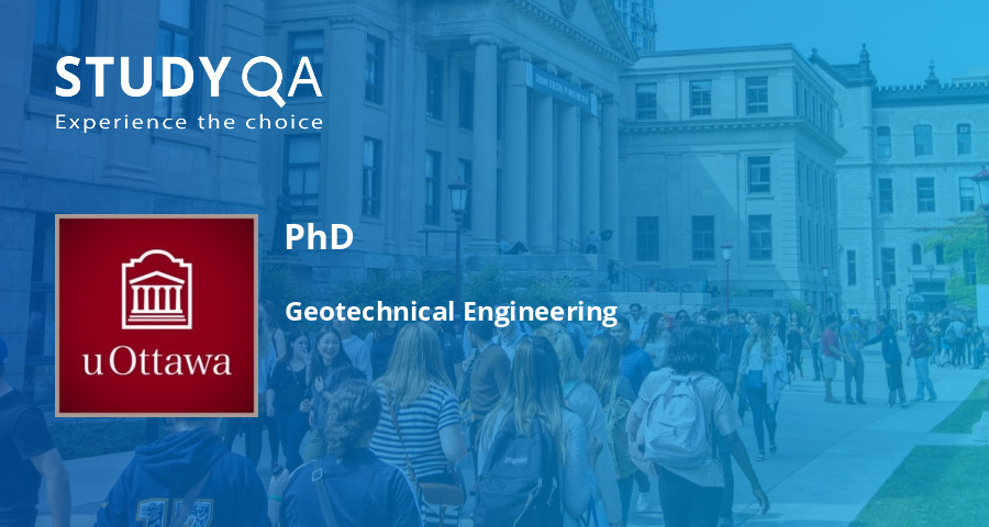 StudyQA — PhD: Geotechnical Engineering — University of Ottawa