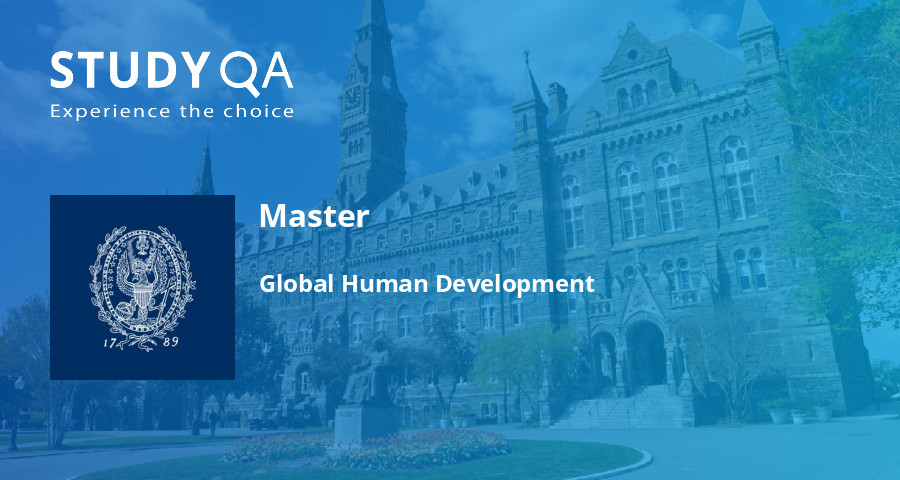 Studyqa Master Global Human Development Georgetown University