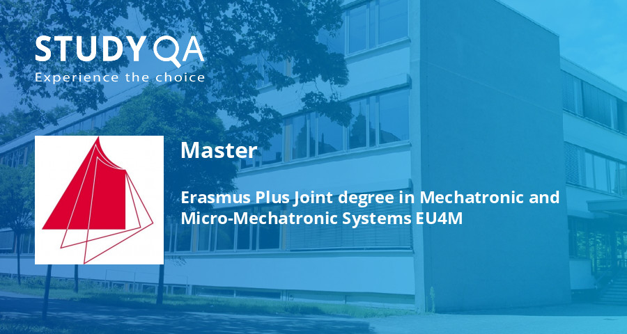 StudyQA — Master: Erasmus Plus Joint degree in Mechatronic and Micro ...