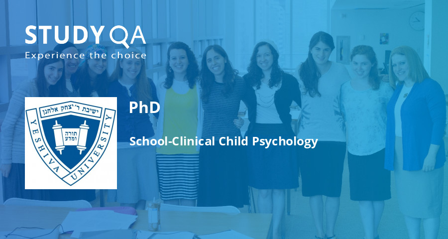 StudyQA — PhD: School-Clinical Child Psychology — Yeshiva University