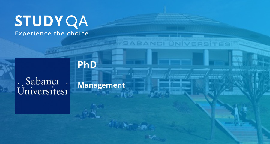 StudyQA — PhD: Management — Sabanci University