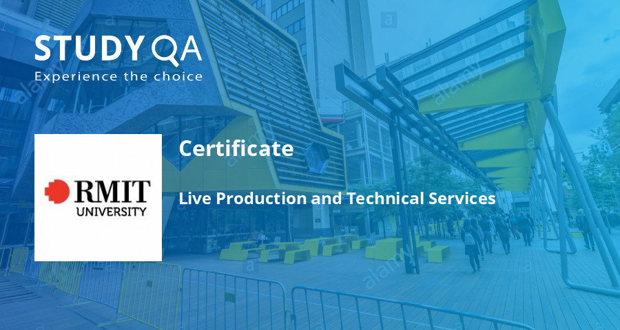 StudyQA — Certificate: Live Production and Technical Services — Royal ...