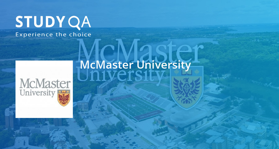 StudyQA — McMaster University — Hamilton — Canada: Fees, Rankings ...