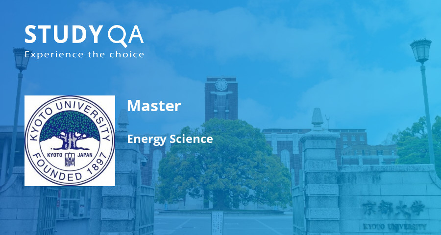 StudyQA — Master: Energy Science — Kyoto University