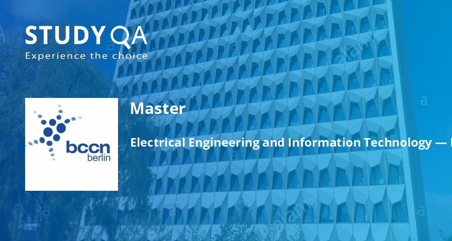 StudyQA — Master: Electrical Engineering and Information Technology — International Science ...