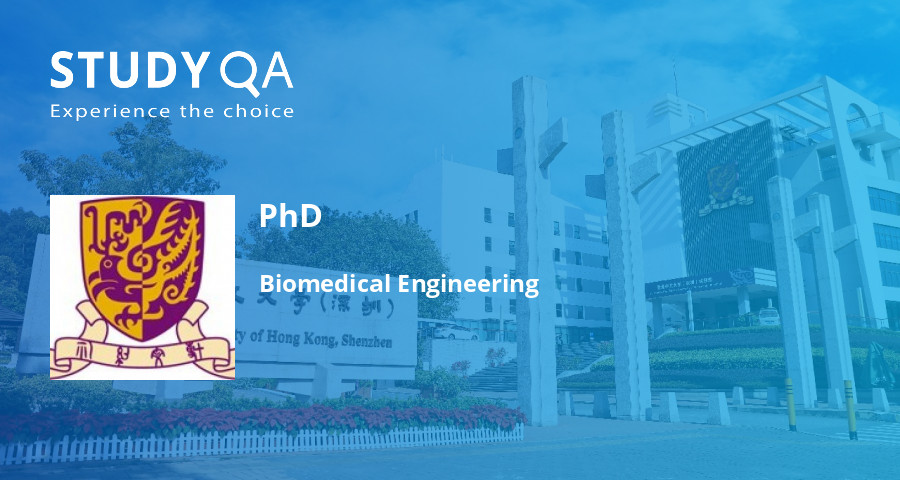 StudyQA — PhD: Biomedical Engineering — Chinese University of Hong Kong