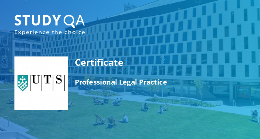 StudyQA — Certificate: Professional Legal Practice — University of ...