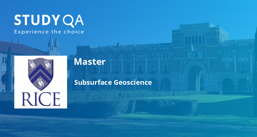 StudyQA — Master: Subsurface Geoscience — Rice University