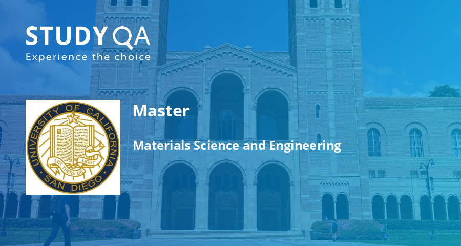 StudyQA — Master: Materials Science and Engineering — University of California