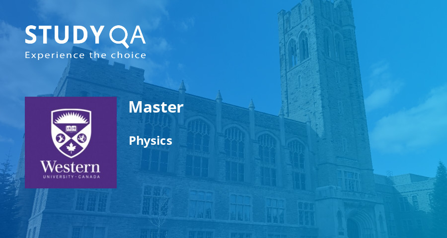 StudyQA — Master: Physics — Western University