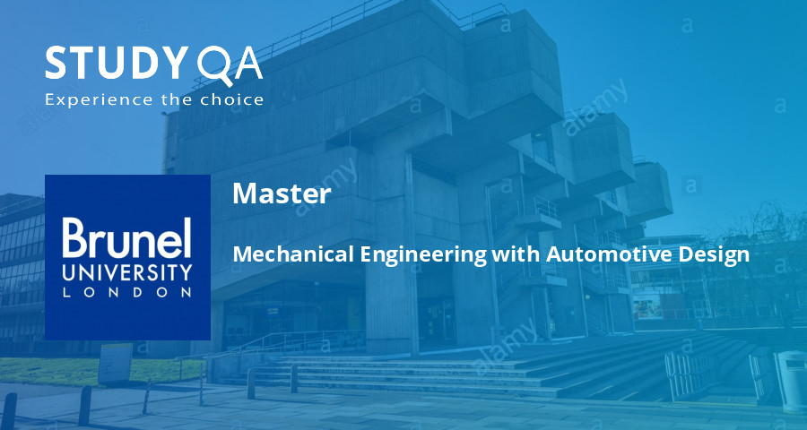 StudyQA — Bachelor: MEng Mechanical Engineering with Automotive Design ...