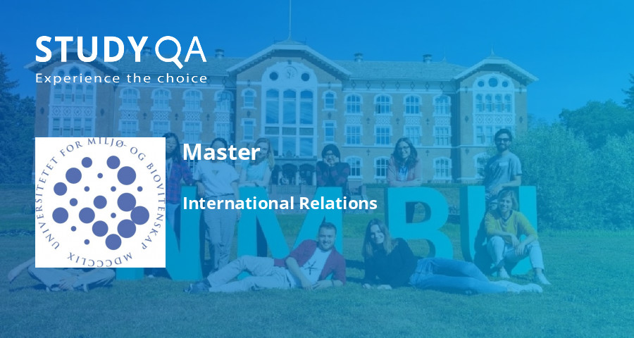 StudyQA — Master: International Relations — Norwegian University of ...