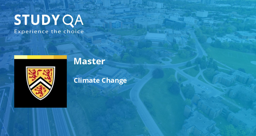 StudyQA — Master: Climate Change — University of Waterloo