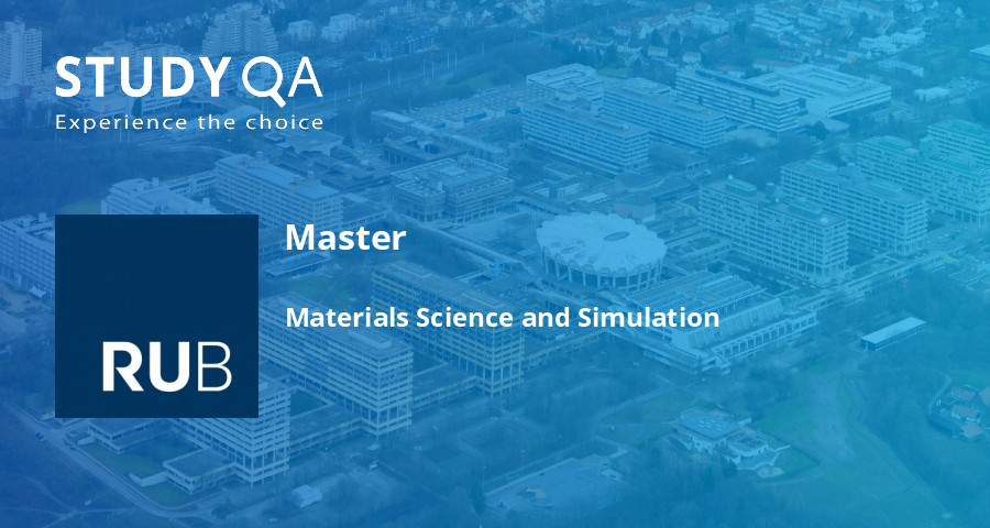 StudyQA — Master: Materials Science and Simulation — Ruhr University of Bochum