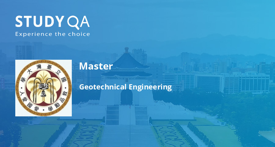 StudyQA — Master: Geotechnical Engineering — National Taiwan University